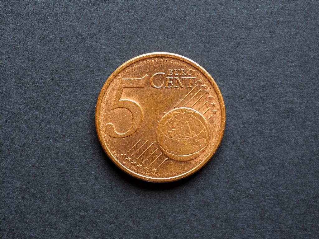 Vijf, 5 eurocent-munten die je voor veel meer geld kunt verpatsen ...