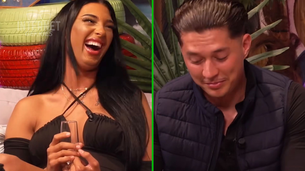 EOTB deelnemer Marc wil Giorgina aandrukken maar dan krijgt hij de ...